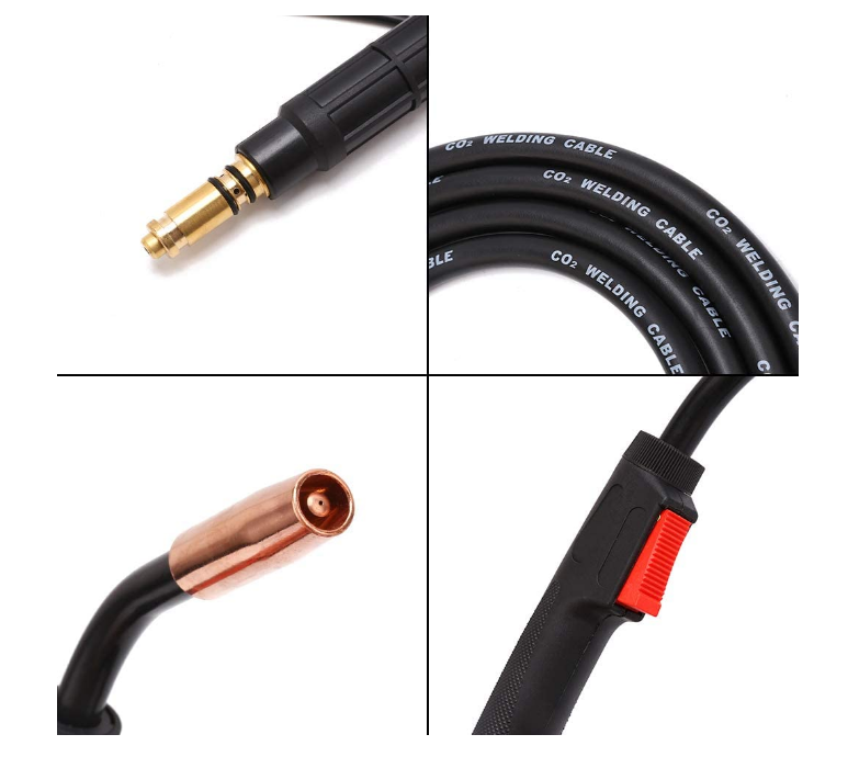 180A 10FT 3M Mig Gun Fit Lincoln Weld Pak 140 HD 175 HD Welder K2514-1 ...