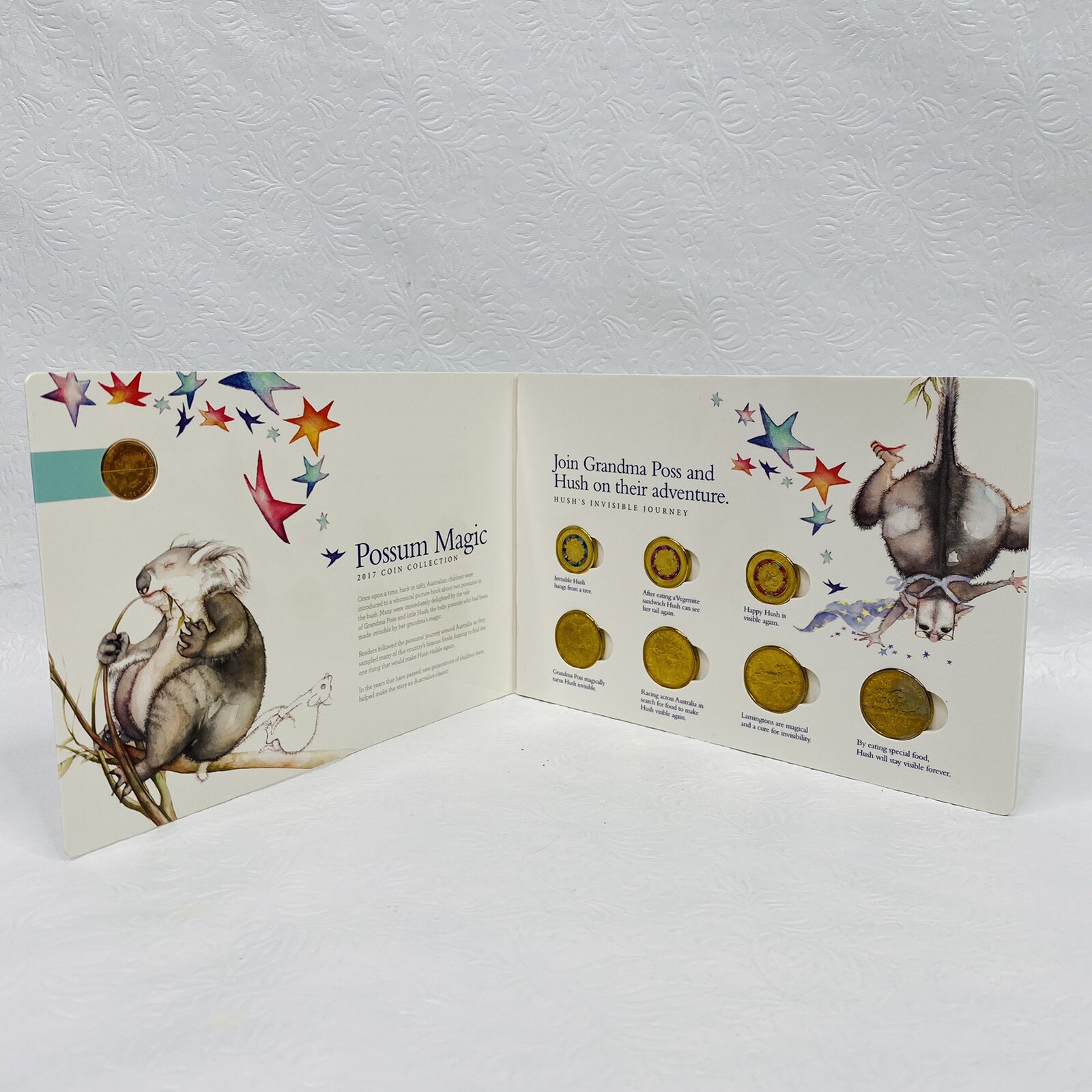 Royal Australian Mint Possum Magic 2017 Coin Collection 8 Piece Set ...