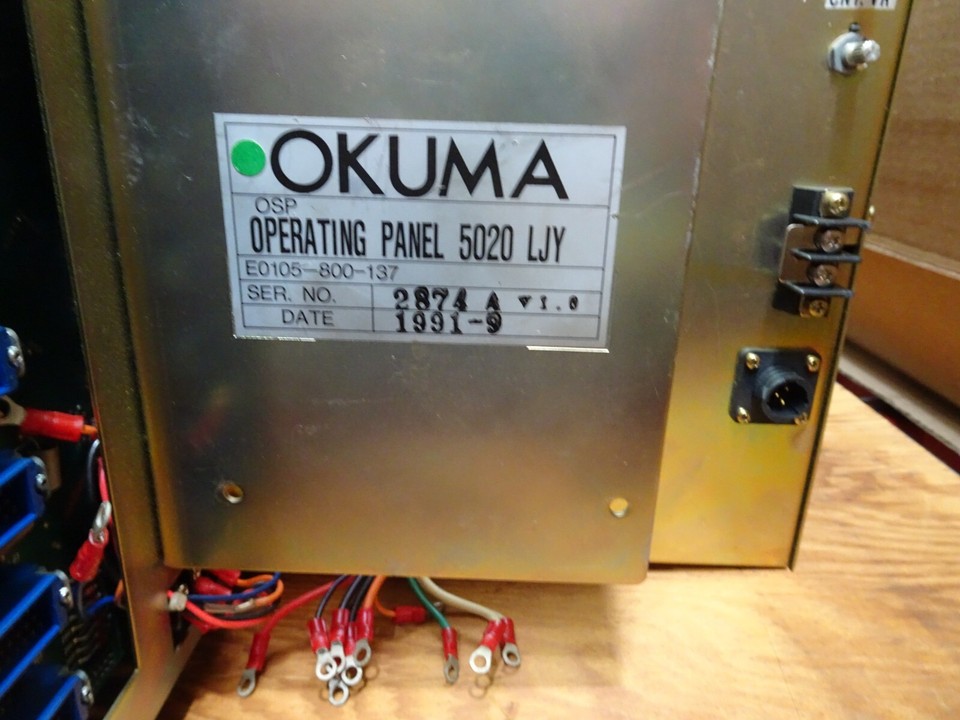 OKUMA OSP OPERATING PANEL 5020 LJY | eBay