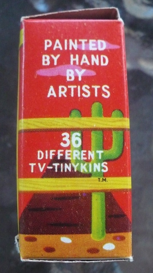 1961 MARX TV TINYKINS QUICK DRAW McGRAW BLABBER MINI FIGURE NEW IN BOX ...