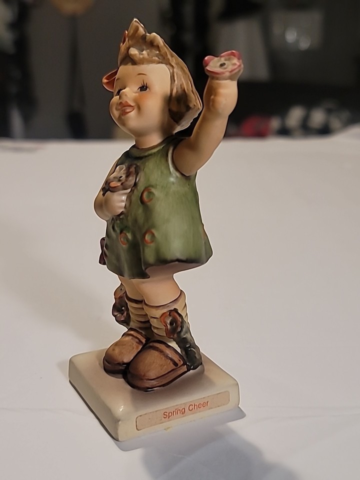 Vintage Hummel Figurine No. 72 “Spring Cheer” Goebel Trademark TMK-6 ...