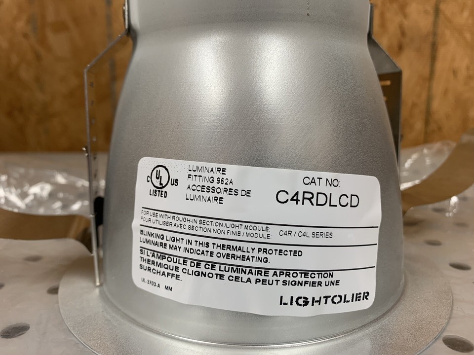 Signify Luminaire Trim Lightolier C4RDLCD Calculite Downlight 4” Gen 3 ...