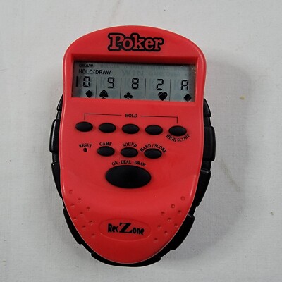 RecZone Poker Handheld Game (Tested) | eBay