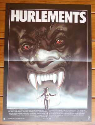 THE HOWLING Horror Joe Dante original SMALL french movie poster '81 | eBay