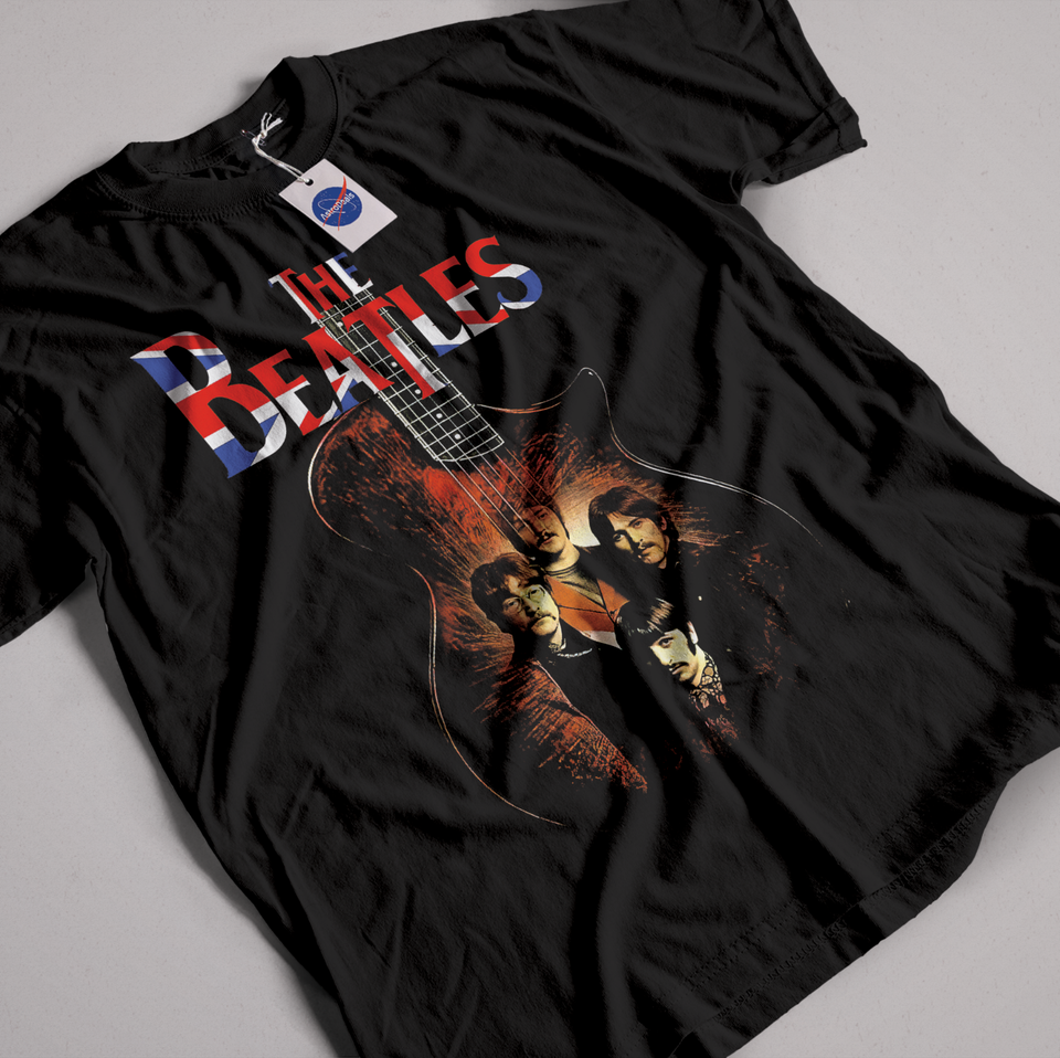 The Beatles Classic Rock Tour Merch Classic retro vintage design T ...