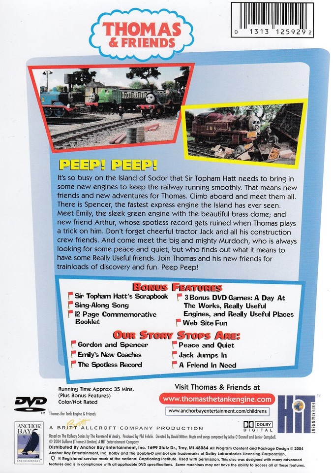 Thomas The Tank Engine And Friends - New Friends For Thomas [DVD] | eBay