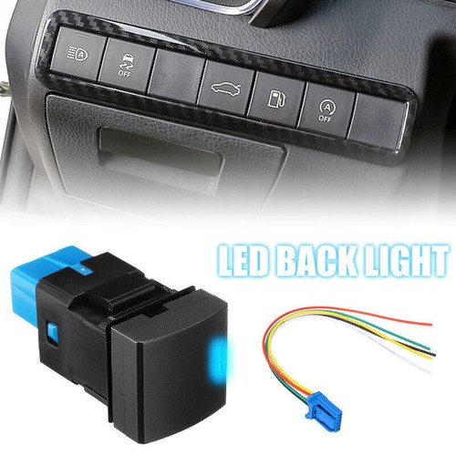 Blank Light LED Dashboard Dash Push Button Switch For Toyota Camry RAV4 ...