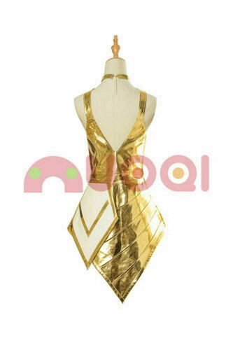 League of Legends LOL K/DA KDA Ahri Prestige Cosplay Costume Dress Suit ...