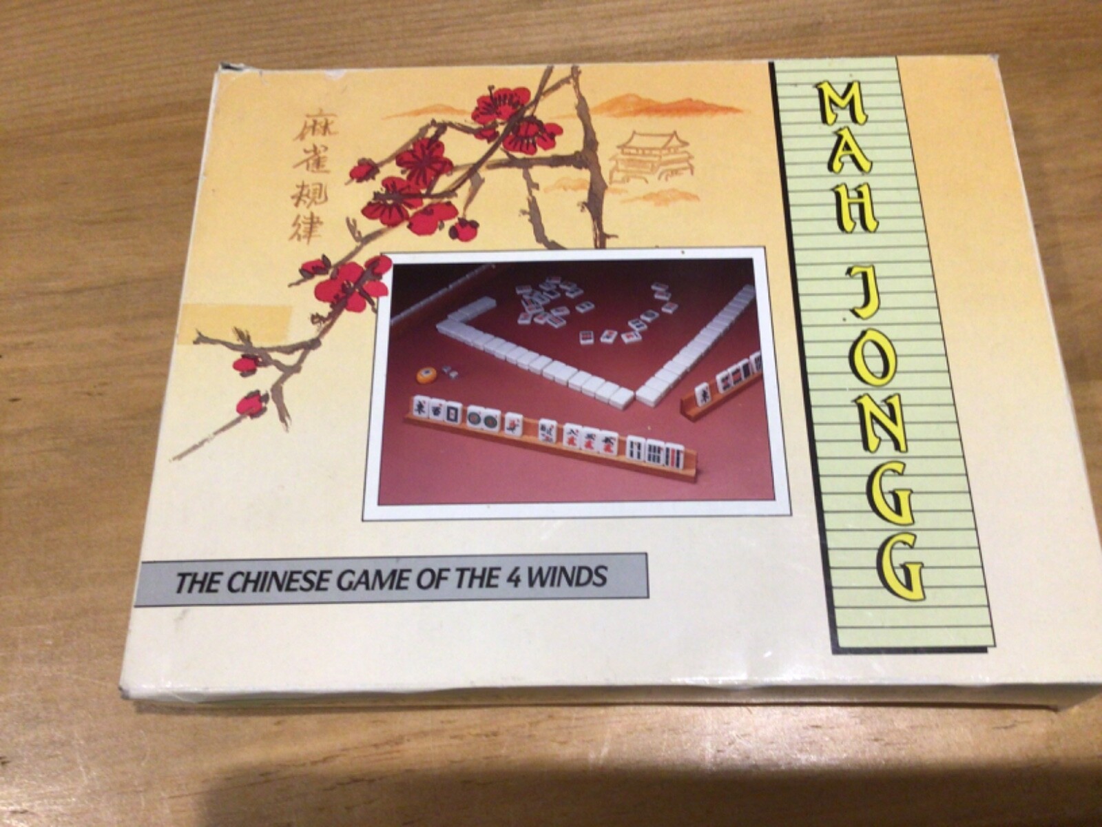 Gibsons Games - Mah Jongg - Chinese Tile Game of the 4 Winds - Vintage ...