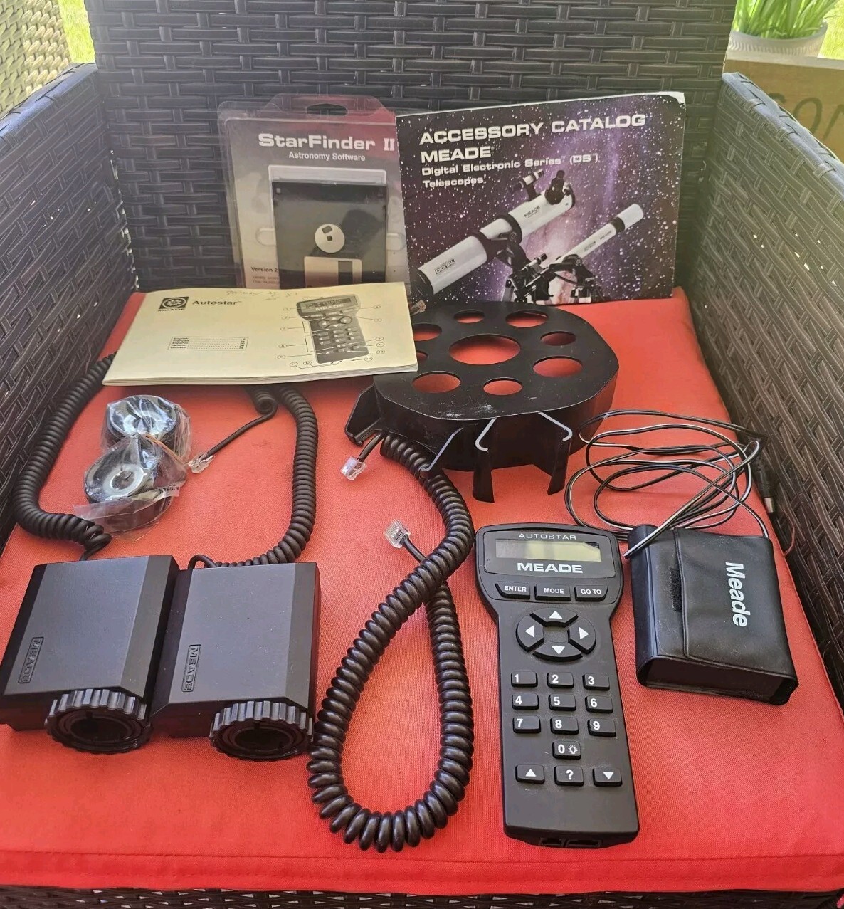 Meade AUTOSTAR Remote Controller 35-4700-00 With Accessories Untested ...