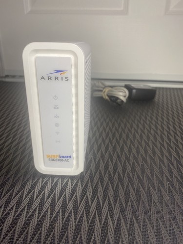 Arris Surfboard SBG6700-AC Cable Modem/Router With Cords A68 | eBay
