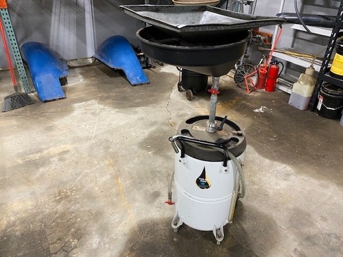 Liquid Dynamics oil drain caddy | eBay