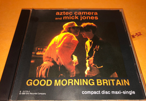 Aztec Camera and Mick Jones (clash) CD maxi single Good Morning Britain ...
