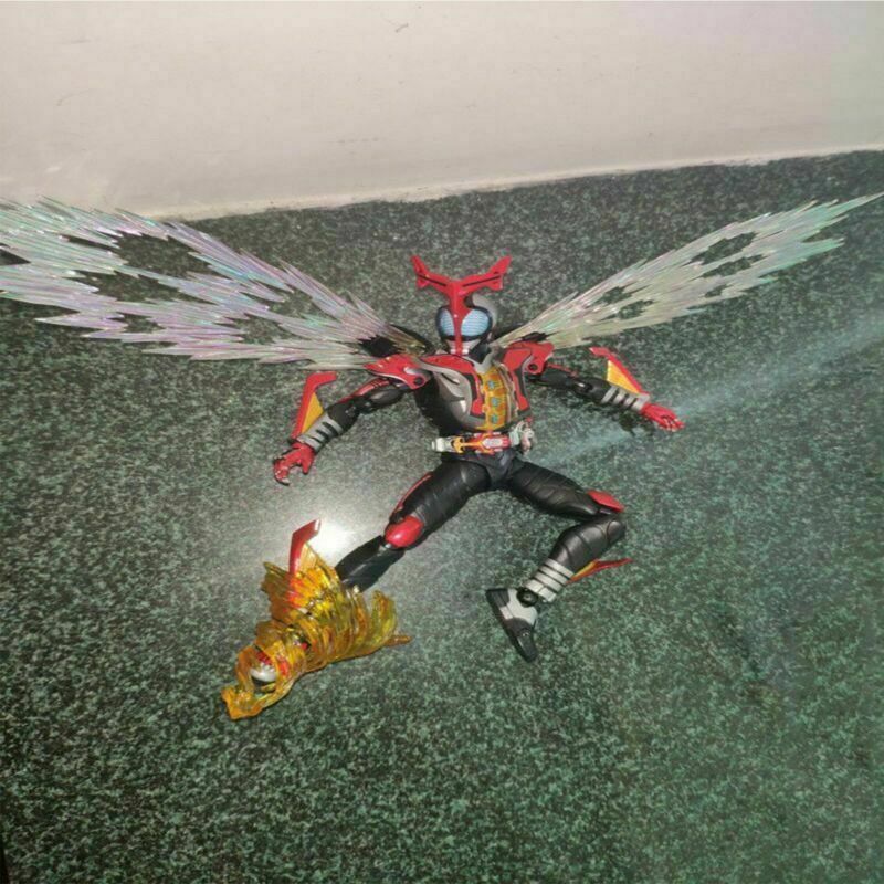 Screw Impact Effect Kick Flame Action Figure for Kamen Rider Figma SHF ...