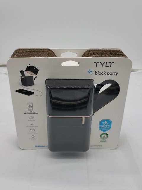TYLT Block Party Charging Station & Bluetooth Speaker SV0053 for sale ...