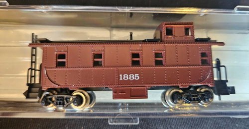 Atlas N Scale 2274 Transfer Caboose Undecorated #1885 Steel Wheels | eBay