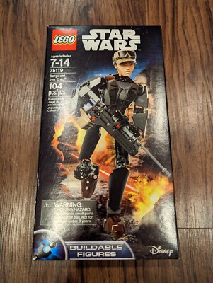 NEW LEGO Star Wars Sergeant Jyn Erso 75119 Playset NIB Sealed Box Set ...