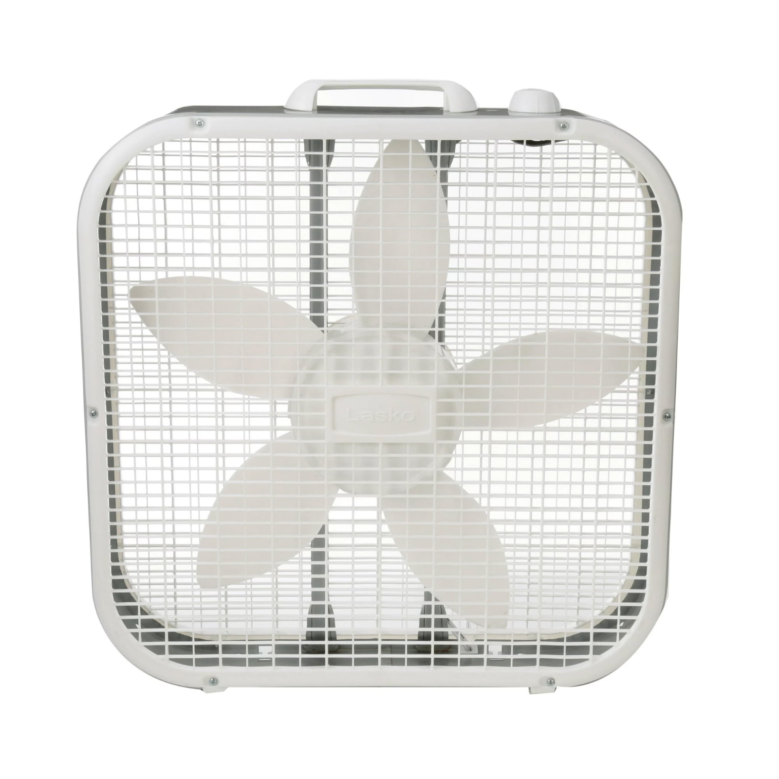 Lasko 20" Classic Box Fan with Weather-Resistant Motor, 3 Speeds, 22.5 ...