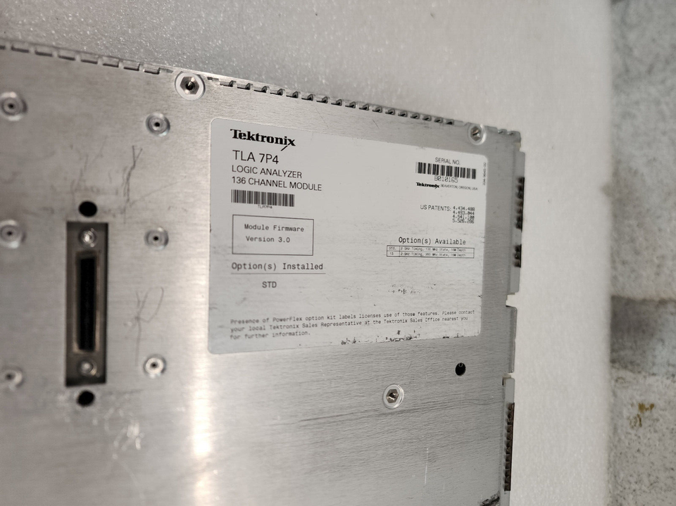 Tektronix TLA7P4 136 Channel Logic Analyzer Module | eBay
