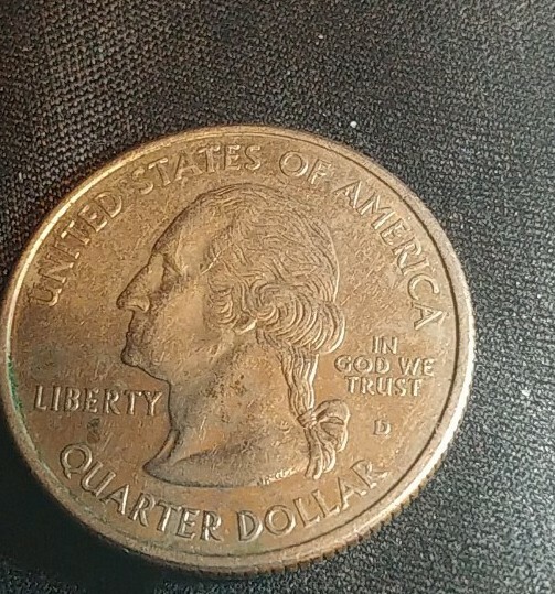 1999 Connecticut 1788 D Quarter Coin Liberty United States Of America ...