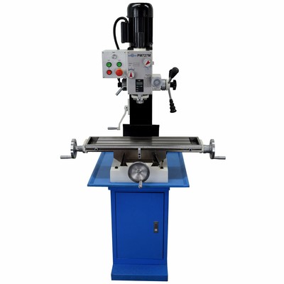 PM-727M VERTICAL BENCH TOP MILLING MACHINE WITH STAND GEARED HEAD FREE ...