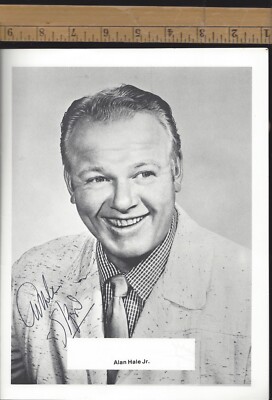 ALAN HALE JR b/w LOIS JANUARY—SIGNED PHOTOS- | eBay