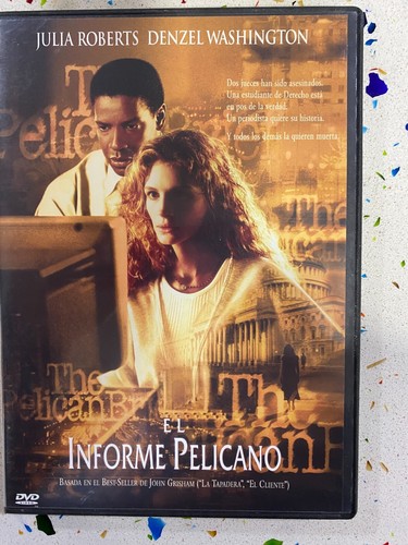 Le Rapport Pélican DVD Julia Roberts Denzel Washington Espagnol Anglais ...