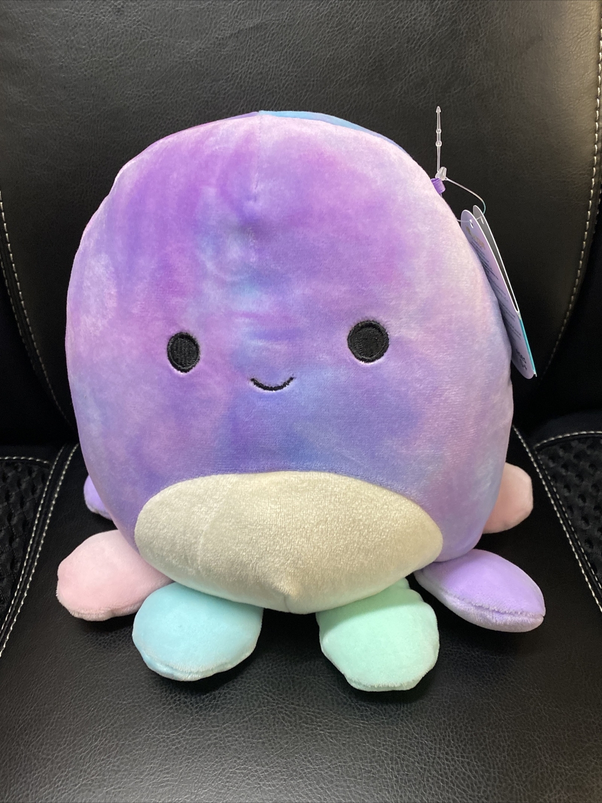 KellyToy Squishmallow 8" Plush Mary the Tie Dyed Multi Color Octopus ...