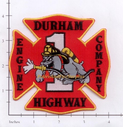 North Carolina - Durham Engine 1 Fire Dept Patch | eBay