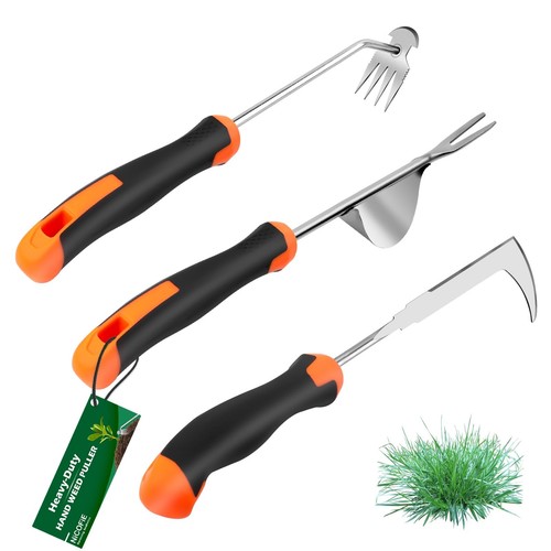 2025 Hand Weeder Tool, Rubber Handle Manual Weeder Puller Tool ...