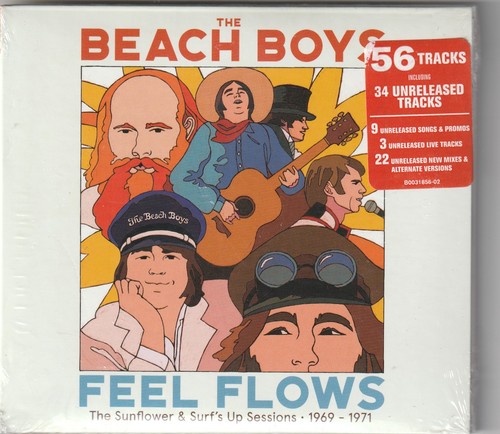 THE BEACH BOYS “Feel Flows – Sunflower Surf’s Up Sessions” NEW Digipak ...