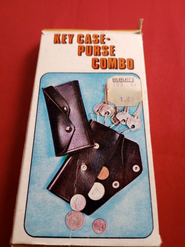 Vtg Key Case Key Ring Purse Combo *201-A | eBay