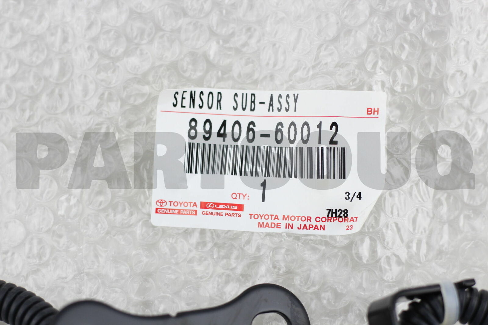 8940660012 Genuine Toyota SENSOR SUB-ASSY, HEIGHT CONTROL, FRONT LH ...