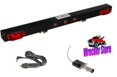 Towmate 32" WIRELESS TOW LIGHT with DOT LIGHTS,TURN SIG TOW TRUCK, CAR ...