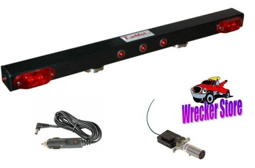 Towmate 32" WIRELESS TOW LIGHT with DOT LIGHTS,TURN SIG TOW TRUCK, CAR ...