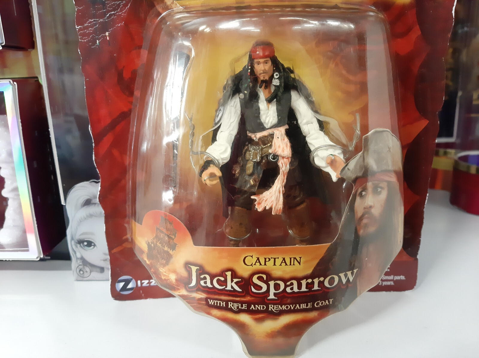 Lot of 3 Pirates of the Caribbean at World's End Action Figures - MOSC ...