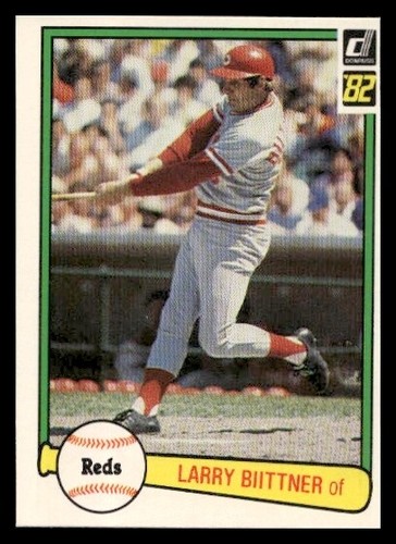 1982 Donruss #43 Larry Biittner Cincinnati Reds Baseball card | eBay