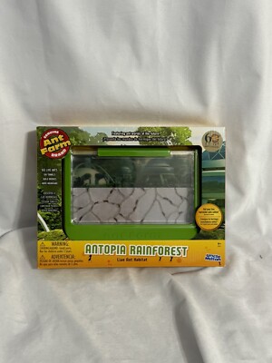 UNCLE MILTON THE ORIGINAL ANTOPIA RAINFOREST ANT HABITAT | eBay