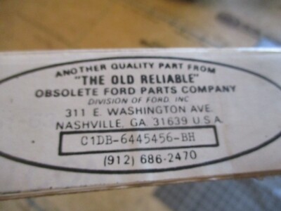 1961 1962 1963 FORD FALCON TRUNK MAT PLAID NORS C1DB-6445456-BH | eBay