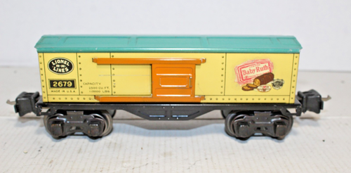 Lionel Prewar O Gauge #2679 Baby Ruth Boxcar Blue Roof | eBay