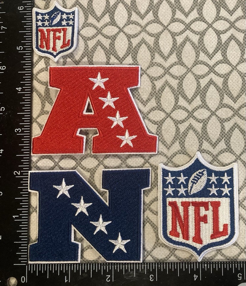 * 36 LOT * ALL NFL TEAMS LOGO 3" ROUND IRON ON PATCHES + 2 NFL, AFC ...