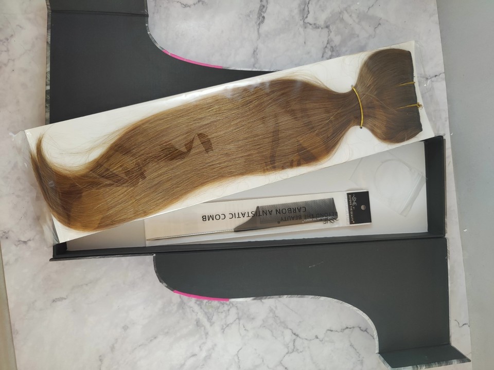 SHE Flip N Go By Shilo Hair Extension 16"-18" #8 | 100% Remy Human Hair ...