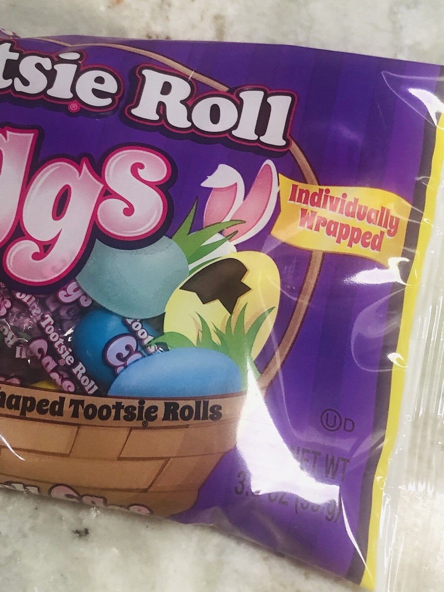 2014 Easter Tootsie Rolls Blue Raspberry Frooties Tootsie Rolls Bag