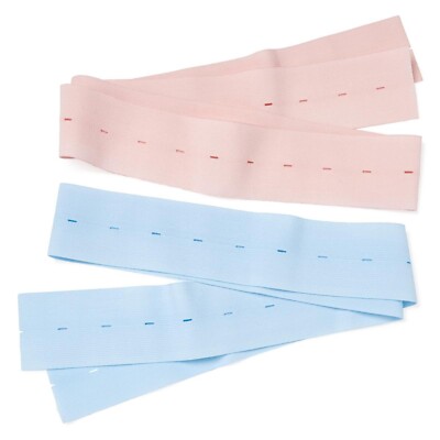 *1-Pair* Medline Fetal Monitor Strap Set 2.375" x 48" Blue & Pink ...
