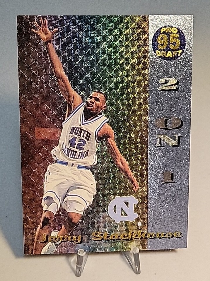 KEVIN GARNETT/ JERRY STACKHOUSE RC 1995-96 COLLECT CARD PRO 95 DRAFT ...