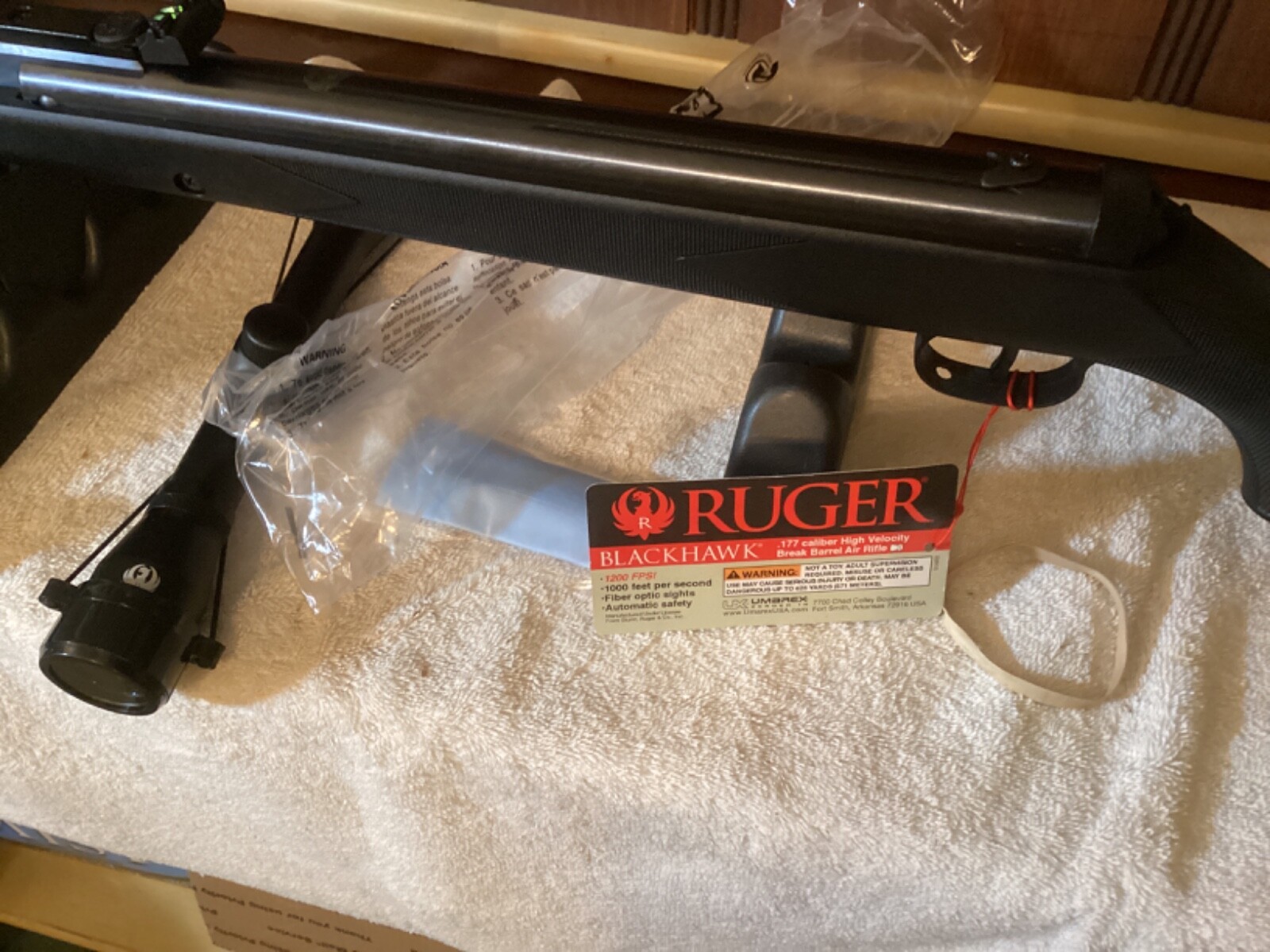 Umarex Ruger Blackhawk Combo .177 1000 FPS Air Rifle for sale online | eBay