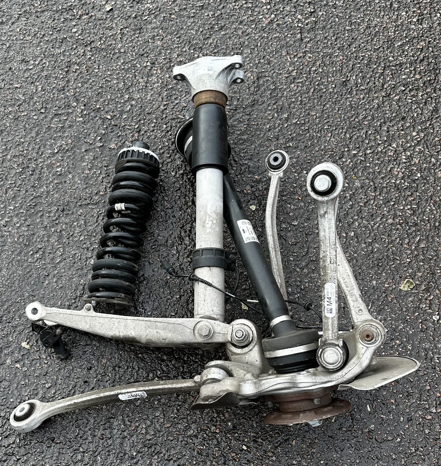 BMW G87 G80 G82 M2 M3 M4 REAR LEFT WHEEL HUB SPINDLE CONTROL ARM ...