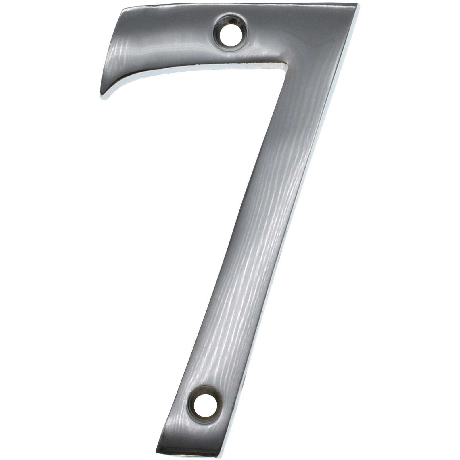 Chrome Door Numbers 3" 75 mm Polished Solid House Flat Apartment ...