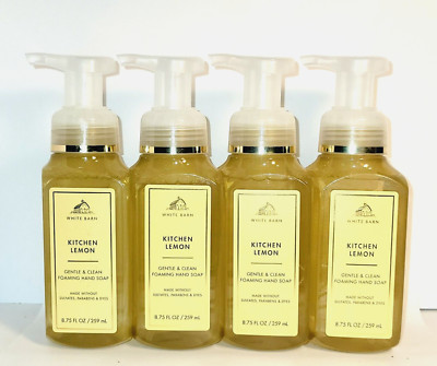 WHITE BARN- KITCHEN LEMON GENTLE & CLEAN FOAMING HAND SOAP (Pack 4) | eBay