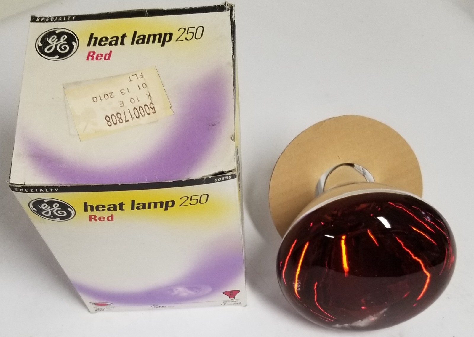 GE 90658 250-Watt Clear Infrared Heat Lamp Medium Base R40 Bulb | eBay